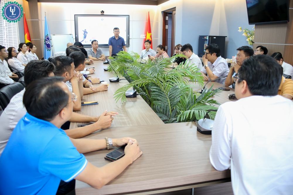 Lễ bốc thăm giải bóng đá Nam, nữ Cựu sinh viên Trường Đại học Luật TP.HCM lần thứ IV - năm 2024